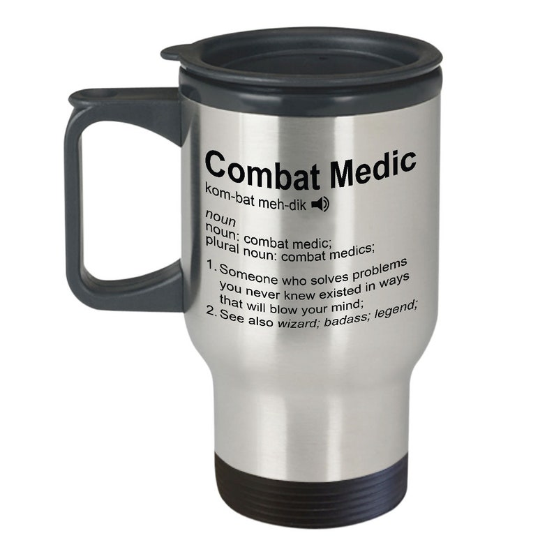 Combat Medic Travel Mug Military Army Medical Gift 68w - Etsy