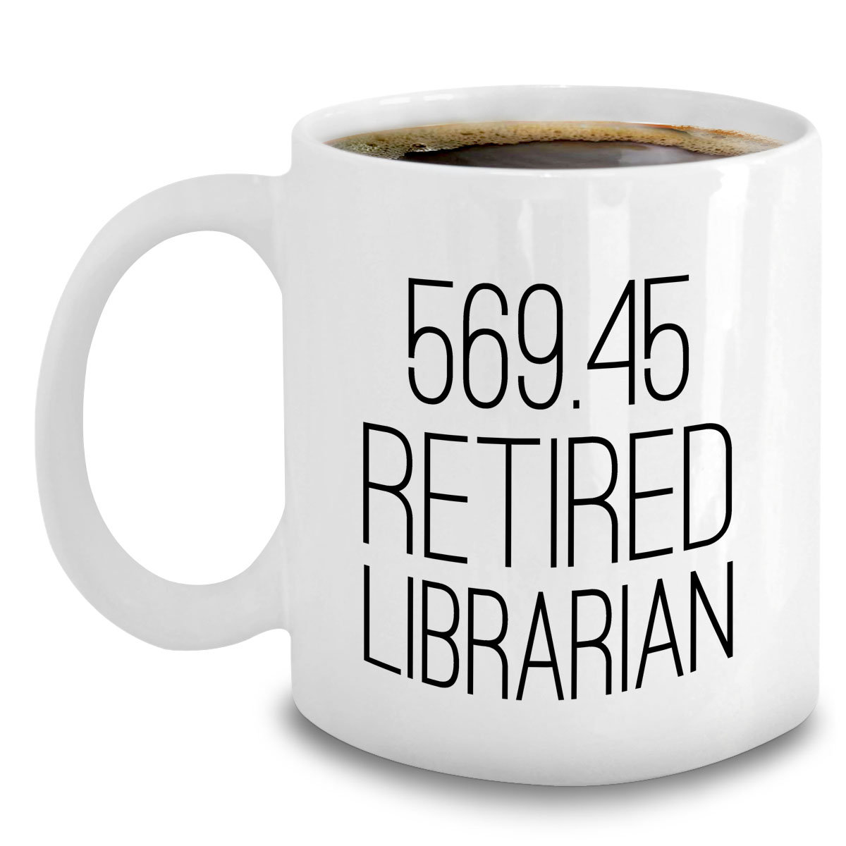 RETIRED LIBRARIAN MUG Funny Retirement Gift for Librarians Farewell ...