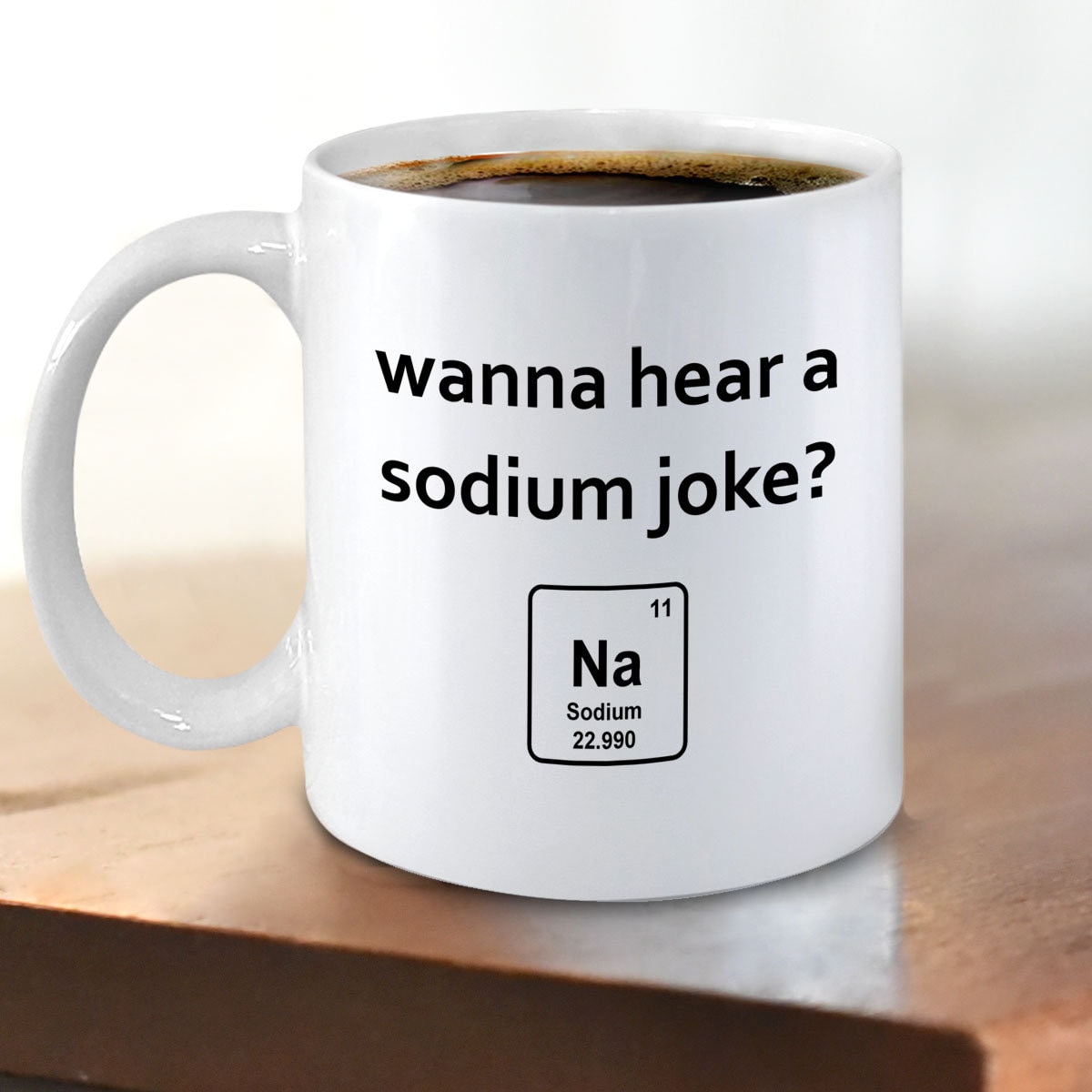 Funny Nutritionist Mug Periodic Table Element Sodium Joke Gift - Etsy