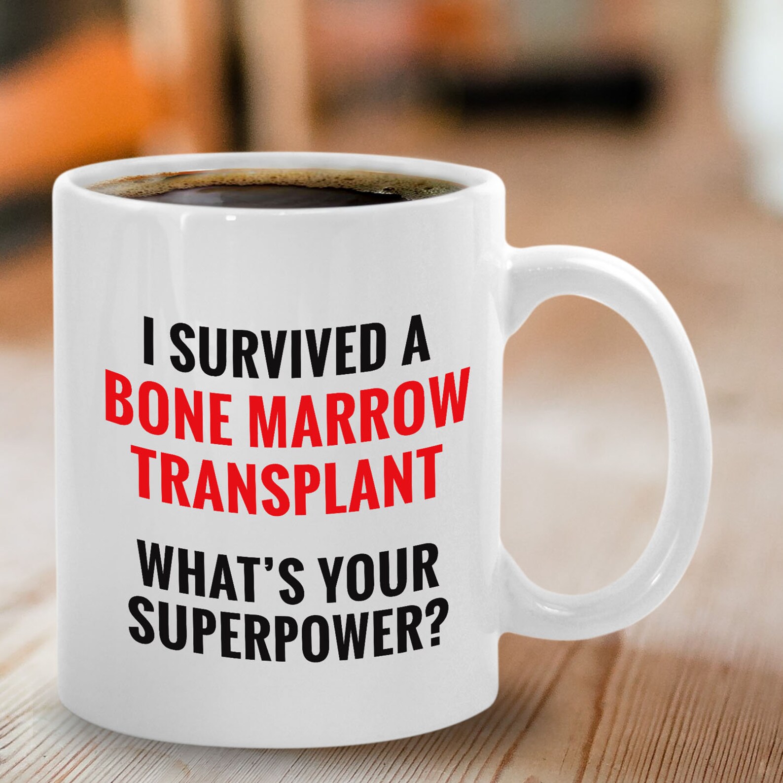 Funny Bone Marrow Transplant Mug BMT Recipient Donor Recovery - Etsy