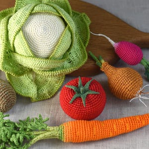 Cabbage Crochet Pattern — PDF Pattern - Etsy