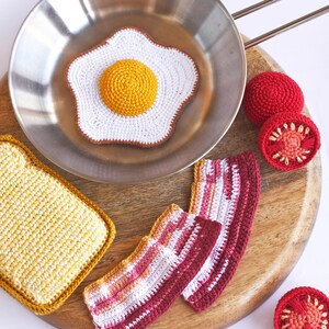 Breackfast Crochet Pattern - PDF Food Pattern - Etsy