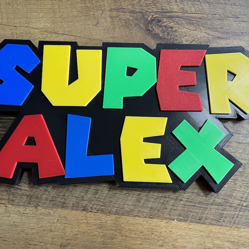 Super Mario Door Sign Svg - Etsy