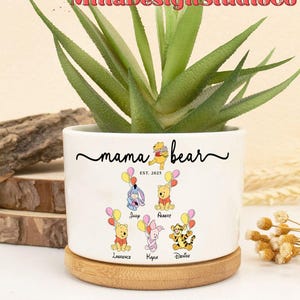 winnie the pooh garden planter