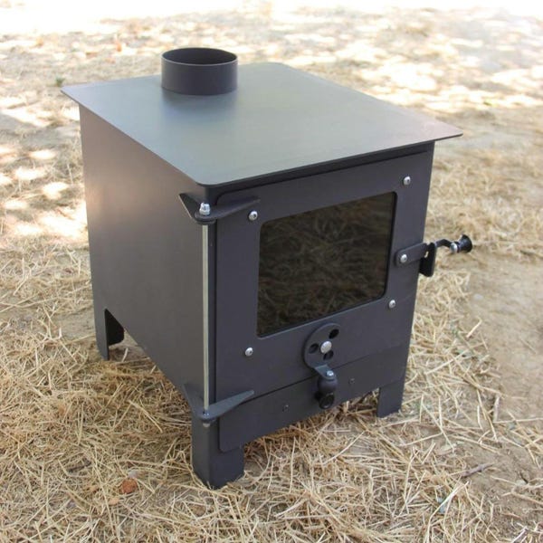 Antique Rustic Heating Stove, Nostalgia Cast Iron Wood Stove, Antique ...