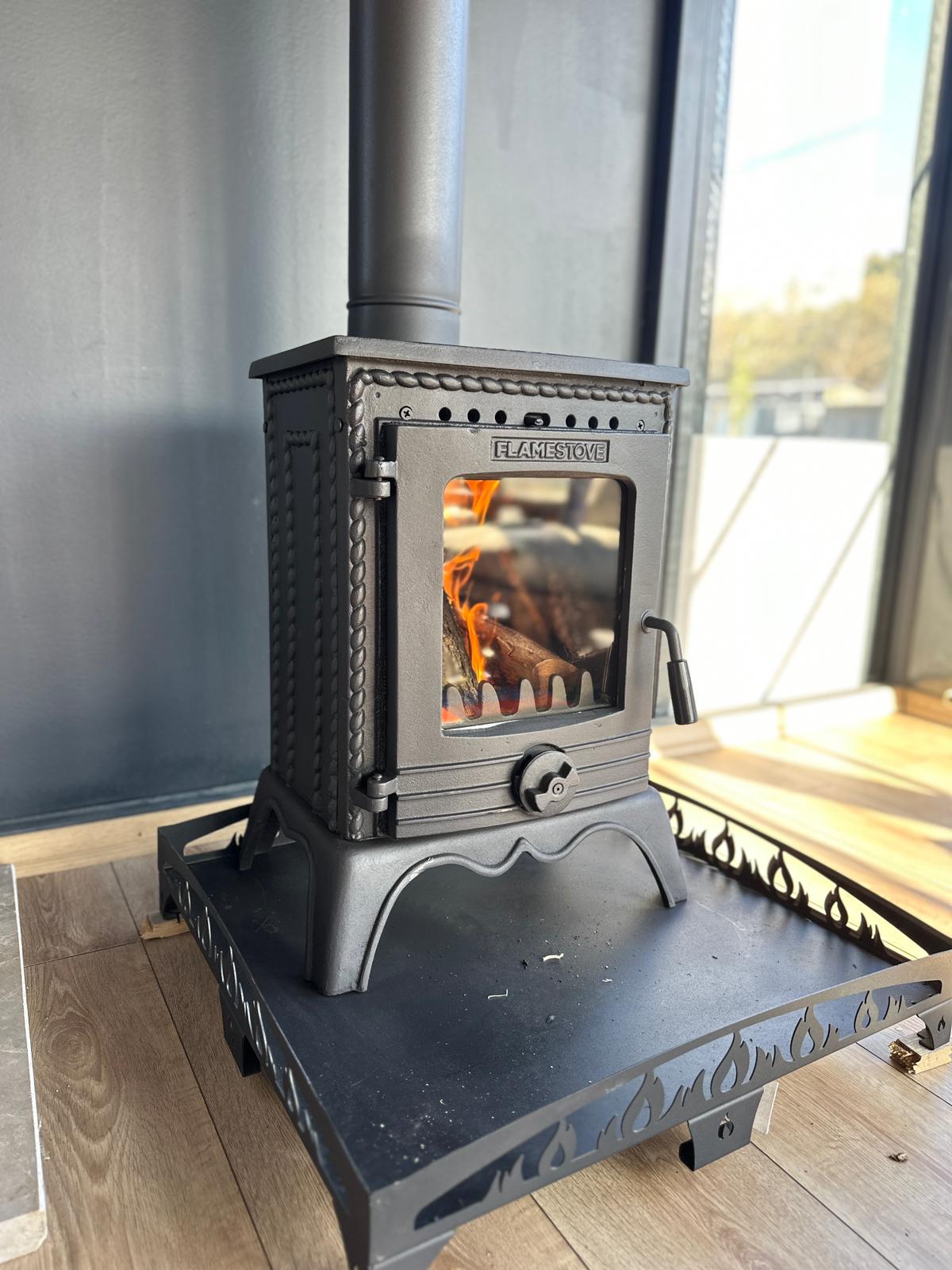 Cast Iron Wood Burning Stove, Indoor Fireplace Stove, Wood Burning ...