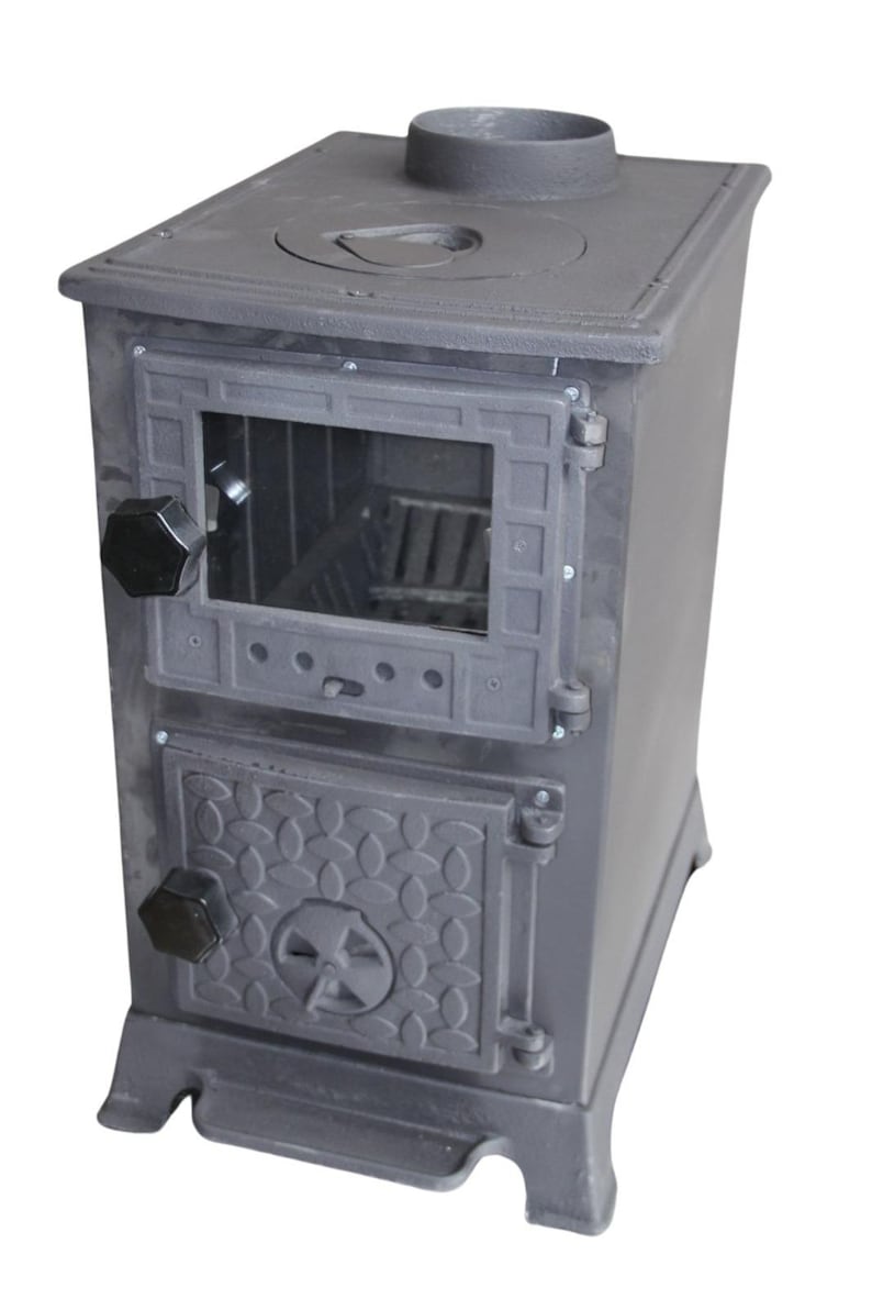Compact Cast Iron Stove, Tiny House, Winter Garden, Stove - Etsy