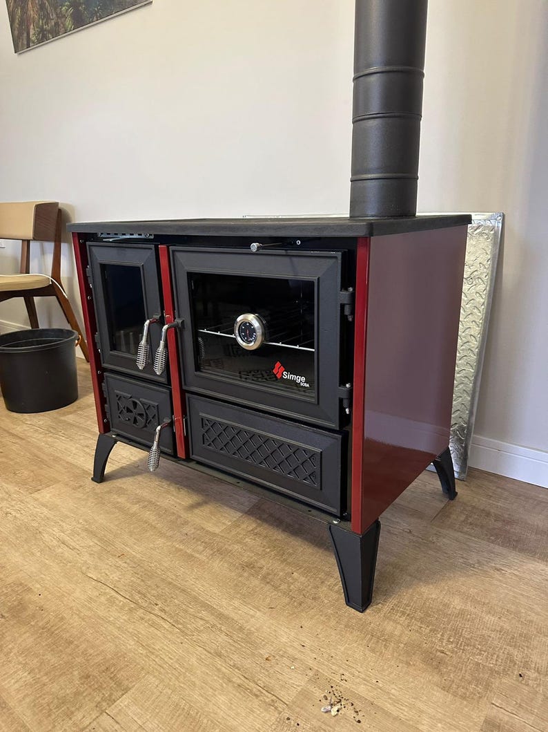 Wood Stove With Oven, Kitchen Stove, Cooker Stove, Wood Burning Stove ...