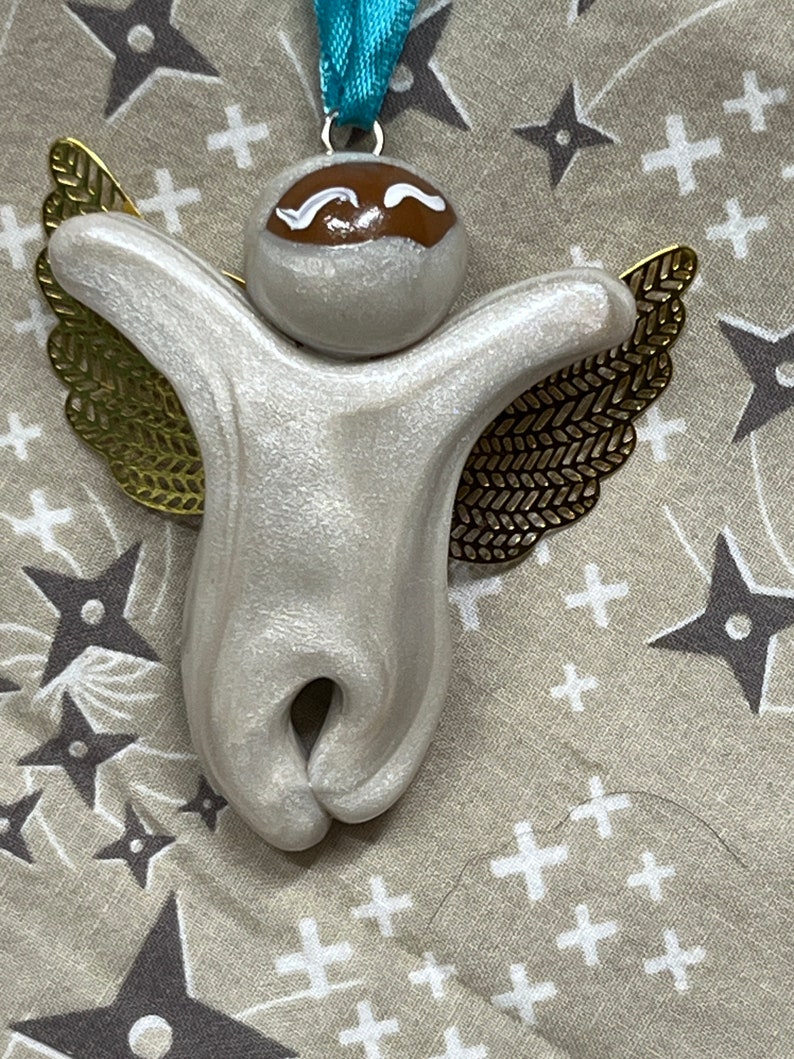 Adopt a Ninja: Angel Ninja Ornament - Etsy