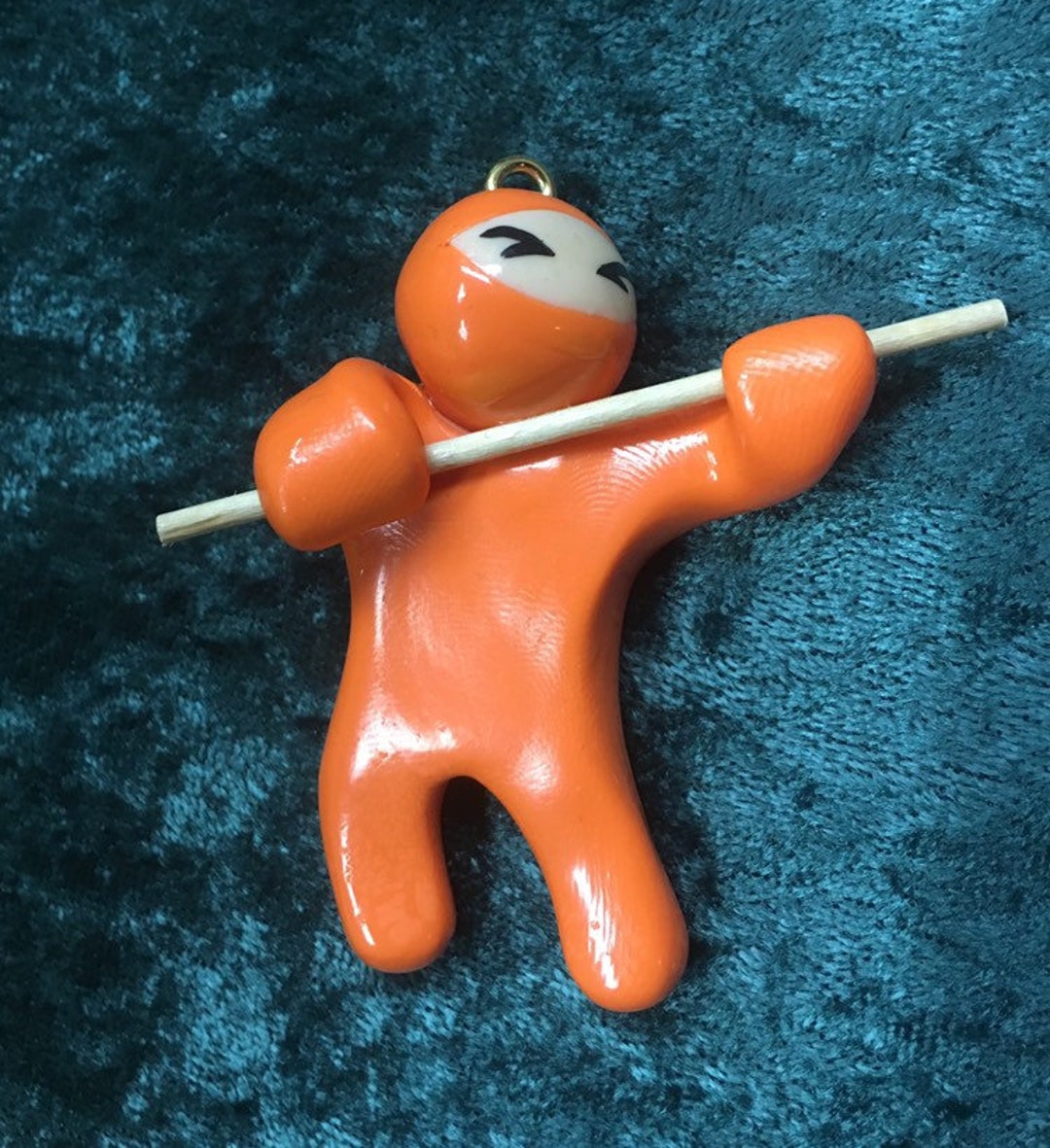 Adopt a Ninja: Bo Staff Armed Ninja Ornament - Etsy
