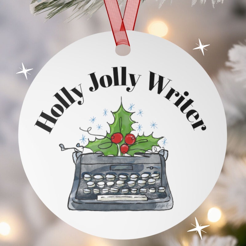 Writer Ornament - Etsy
