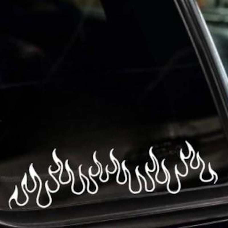 Jdm Flame Stickers - Etsy UK