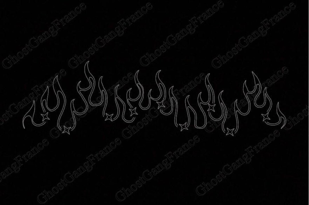 Flame Sticker... jdm Car Sticker, Jdm Sticker, Bumper Sticker ...