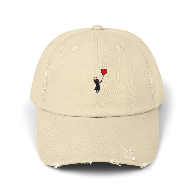 Distressed Urban Art Baseball Cap: Minimalist Cotton Twill Hat - Etsy