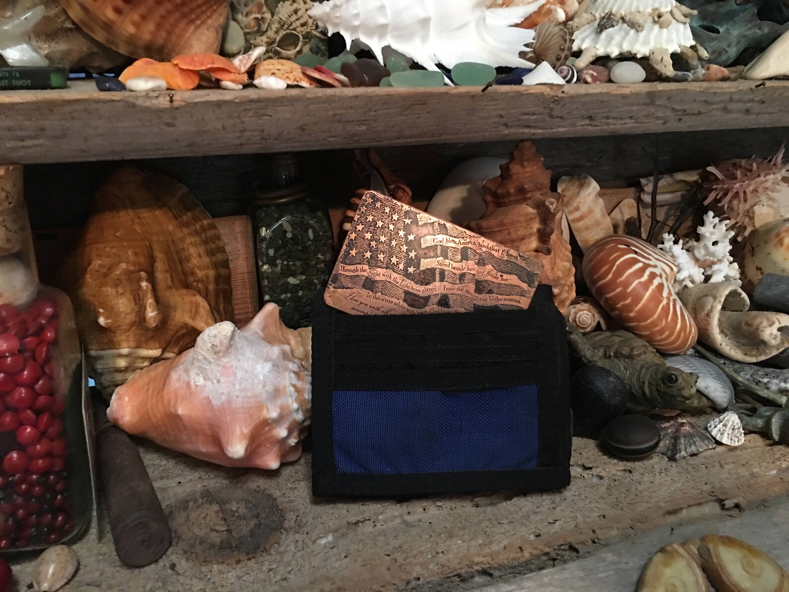 Military Deployment Wallet Card Front & Back Option Copper | Etsy