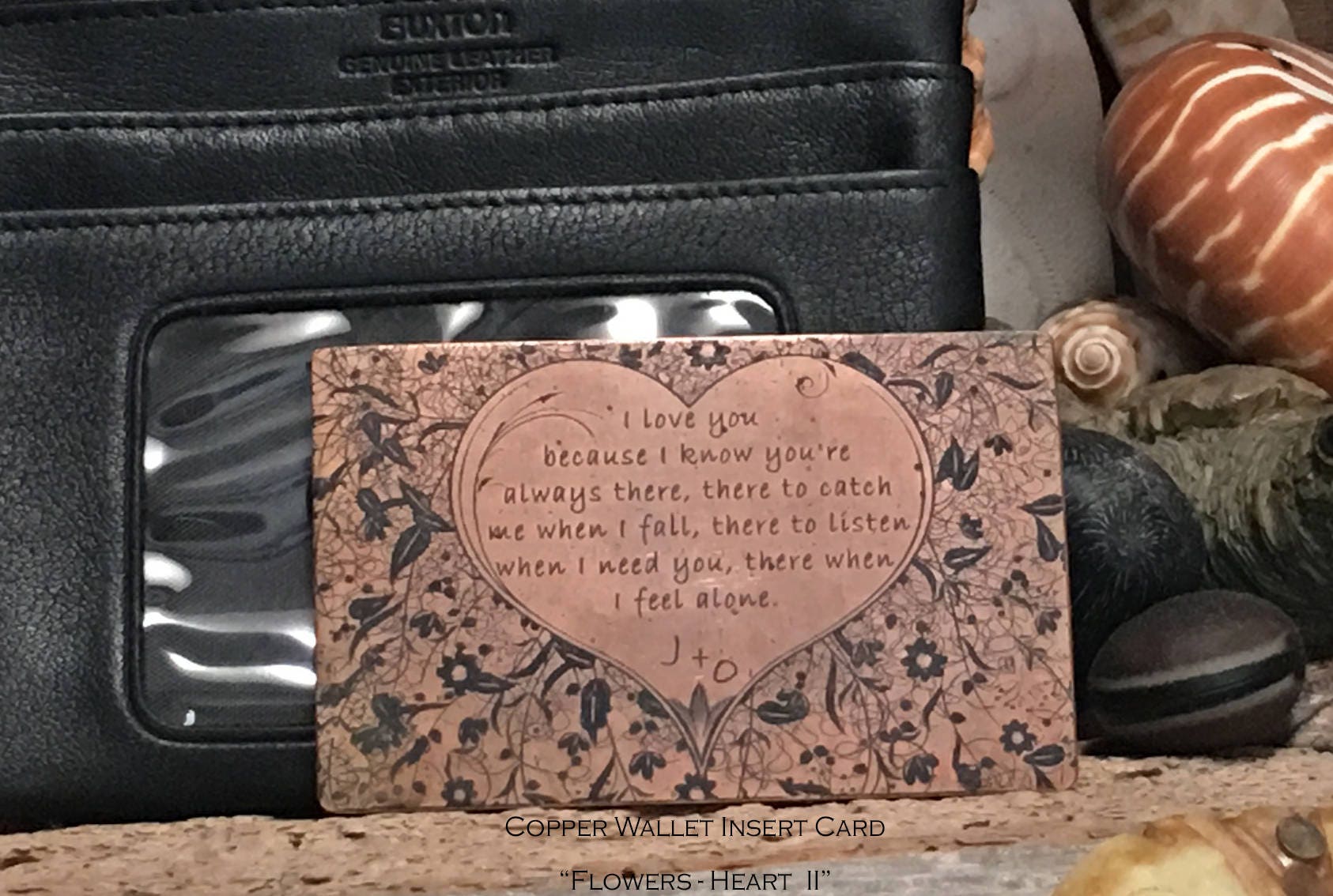 Copper Wallet Card, Metal Wallet Card, Brass Wallet Card, Your Own ...