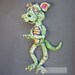Dragon Ceramic Wall Sculpture and Holder - Etsy