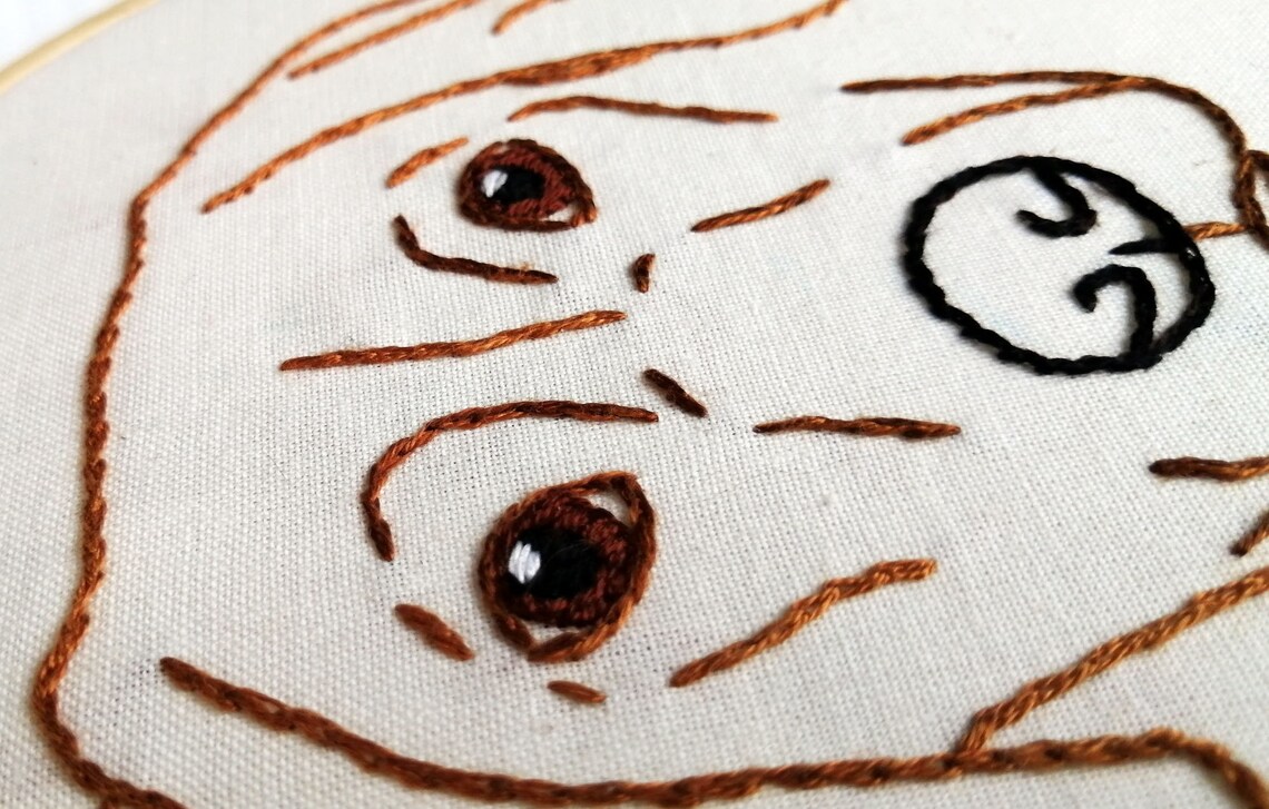 RHODESIAN RIDGEBACK Dog Hand Embroidery PDF Pattern Easy | Etsy