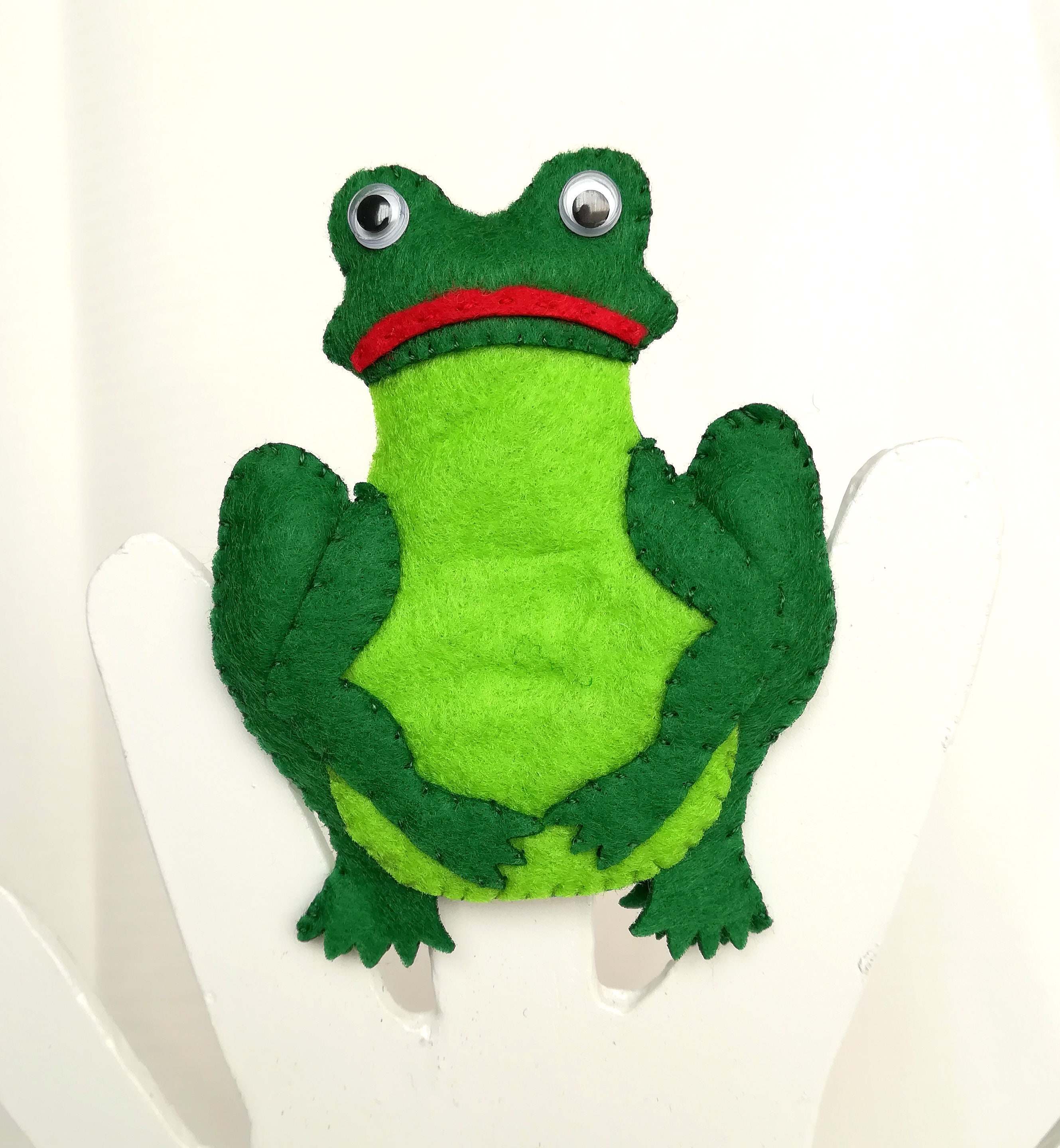 The Princess and the Frog Felt Finger Puppet PDF Pattern and - Etsy