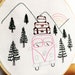 VANLIFE - VW Van With Luggage in Nature Setting Hand Embroidery PDF ...