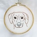 RHODESIAN RIDGEBACK Dog Hand Embroidery PDF Pattern, Easy Beginner ...