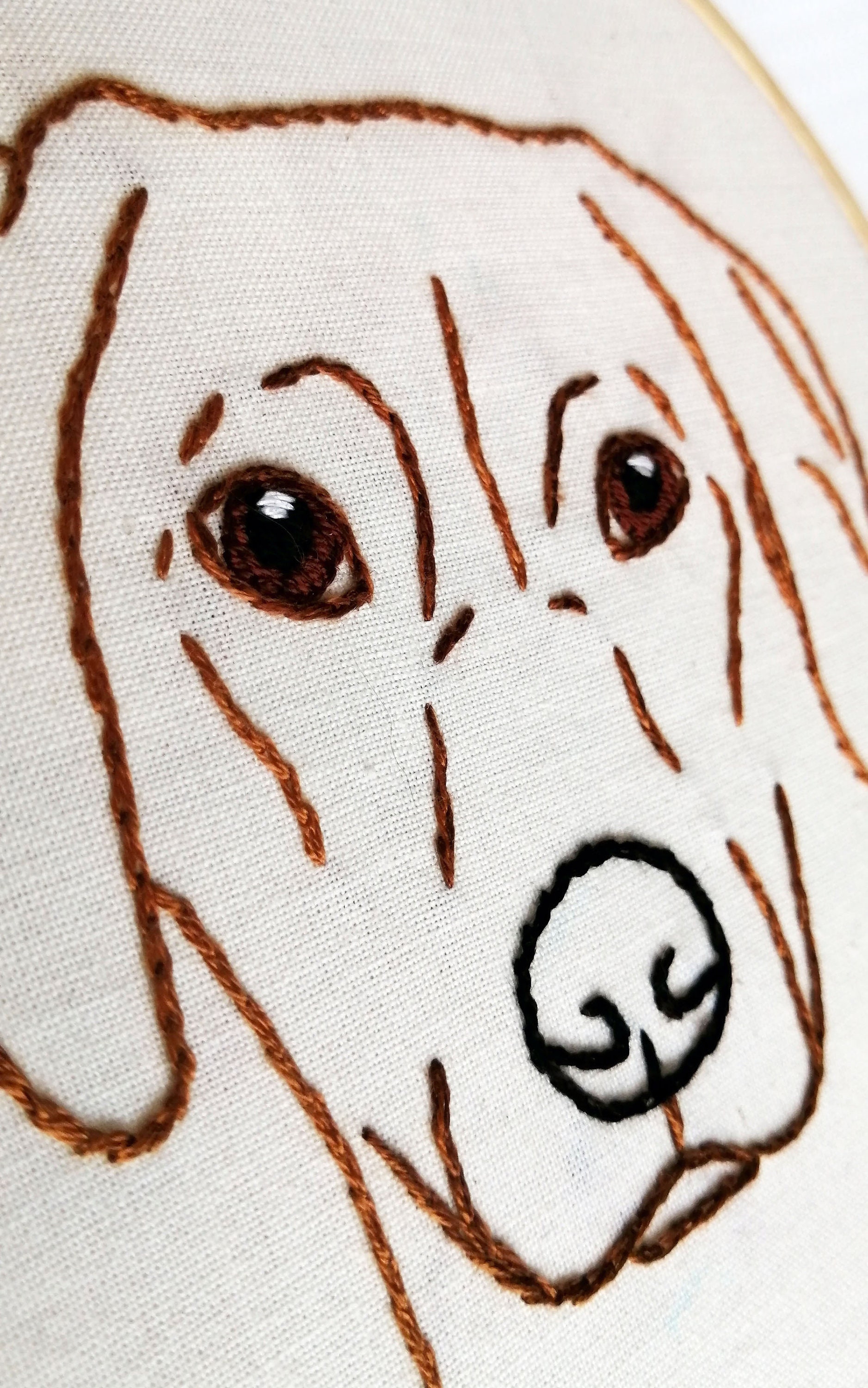 RHODESIAN RIDGEBACK Dog Hand Embroidery PDF Pattern Easy | Etsy