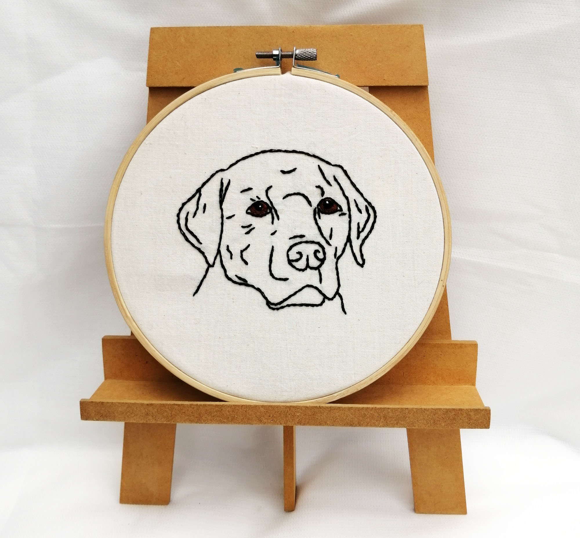 LABRADOR Dog Hand Embroidery PDF Pattern Easy Beginner Hoop | Etsy