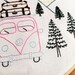 VANLIFE - VW Van With Luggage in Nature Setting Hand Embroidery PDF ...