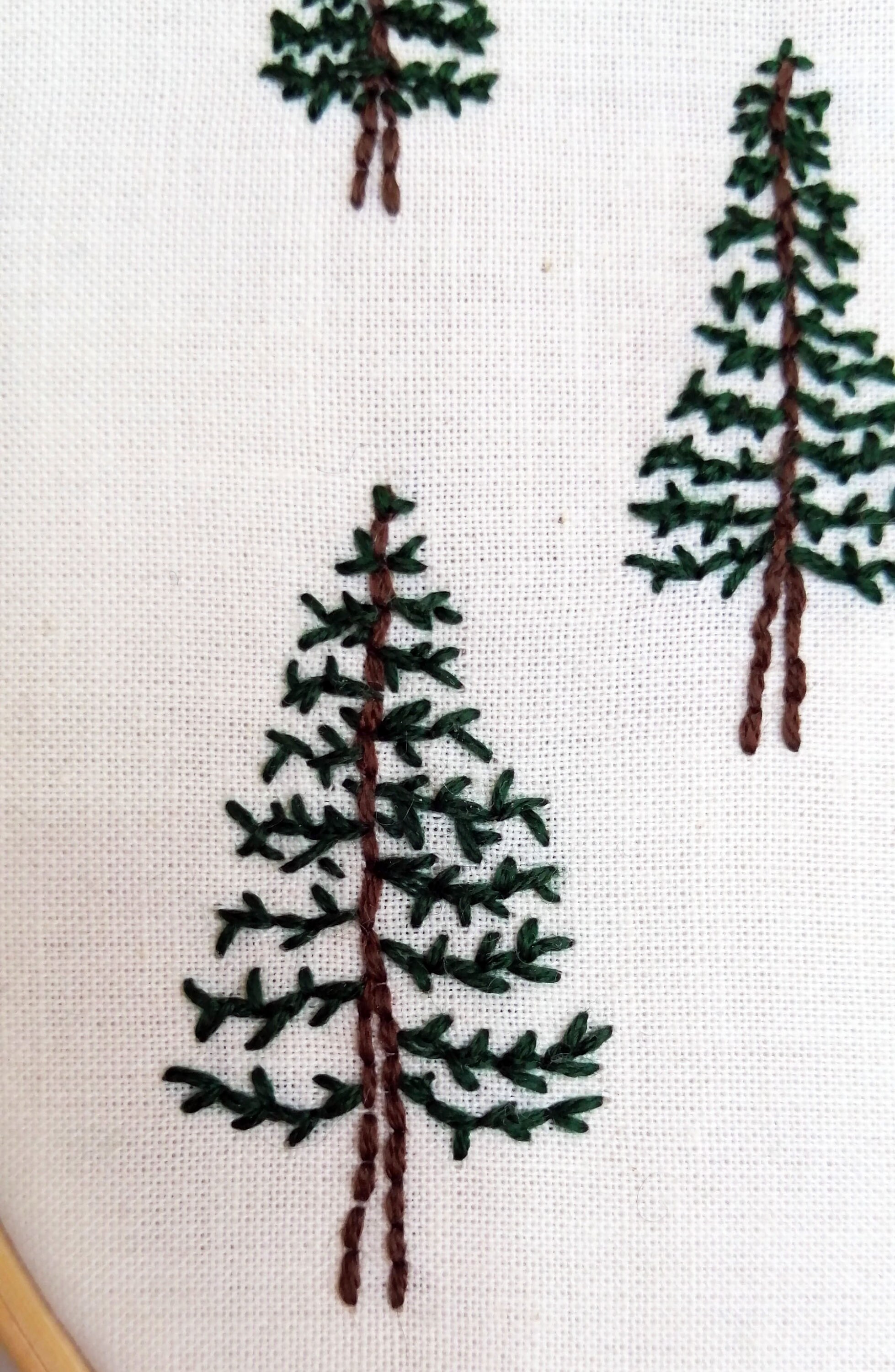 VANLIFE - VW Van With Luggage in Nature Setting Hand Embroidery PDF ...
