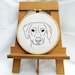 RHODESIAN RIDGEBACK Dog Hand Embroidery PDF Pattern, Easy Beginner ...