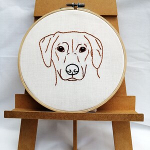 RHODESIAN RIDGEBACK - Dog Hand Embroidery PDF Pattern, Easy Beginner ...