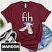 Fih Shirt, Fih Shoes Fish Shirt, Funny Misspelled Fish Meme Unisex Tee ...