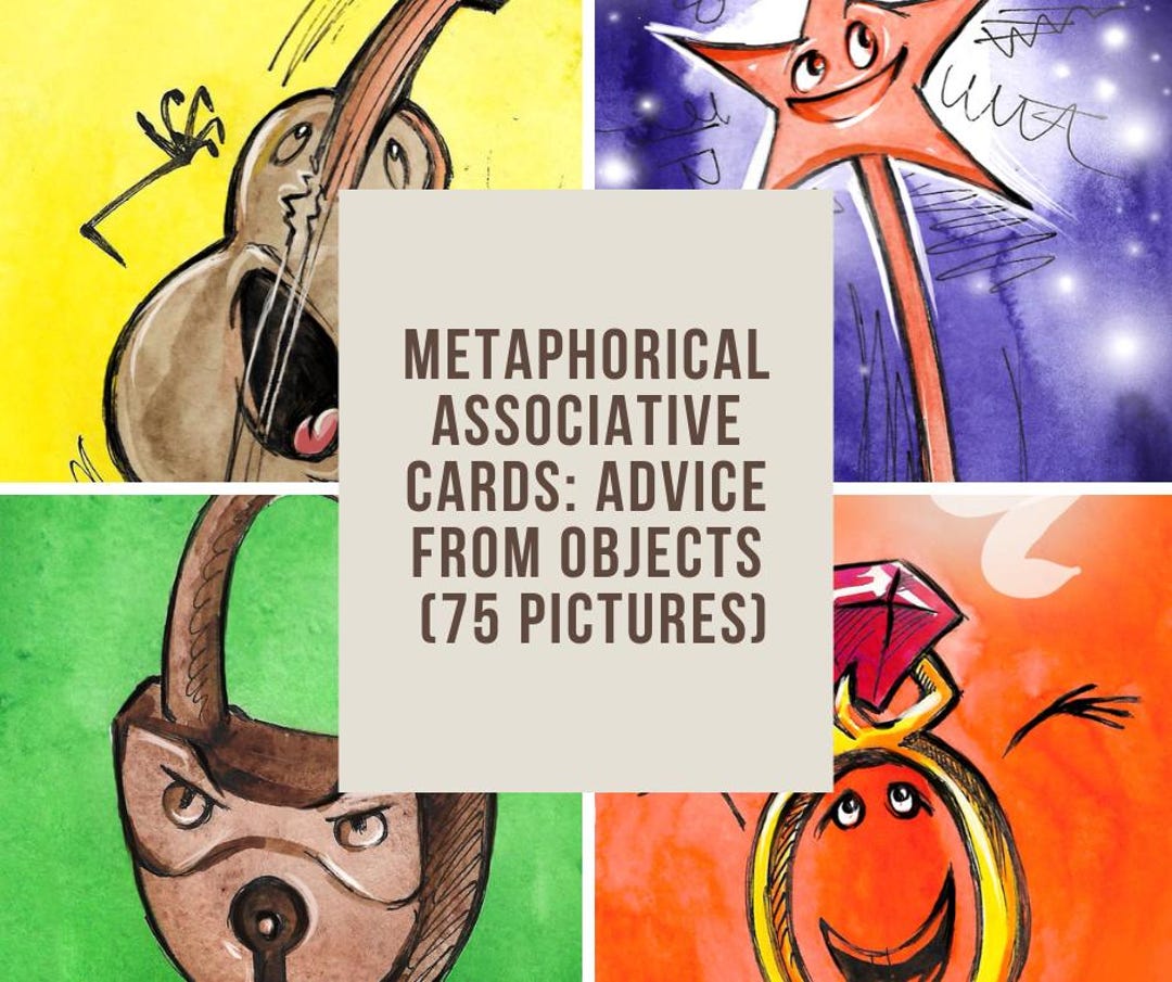 Advice From Objects Metaphoric Cards for Therapy Coaching and Self ...