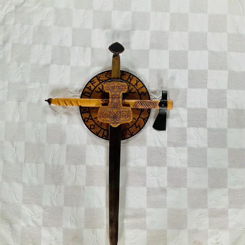 Wall Shield and Sword - Etsy Canada