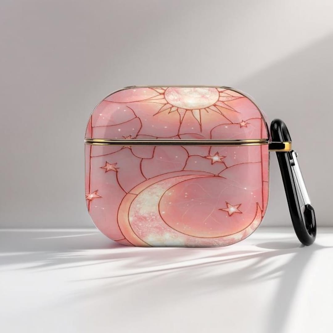 Custom Moon Lover AirPod Case, Custom Celestial Airpods 1,2,3,4 & Pro 1 ...