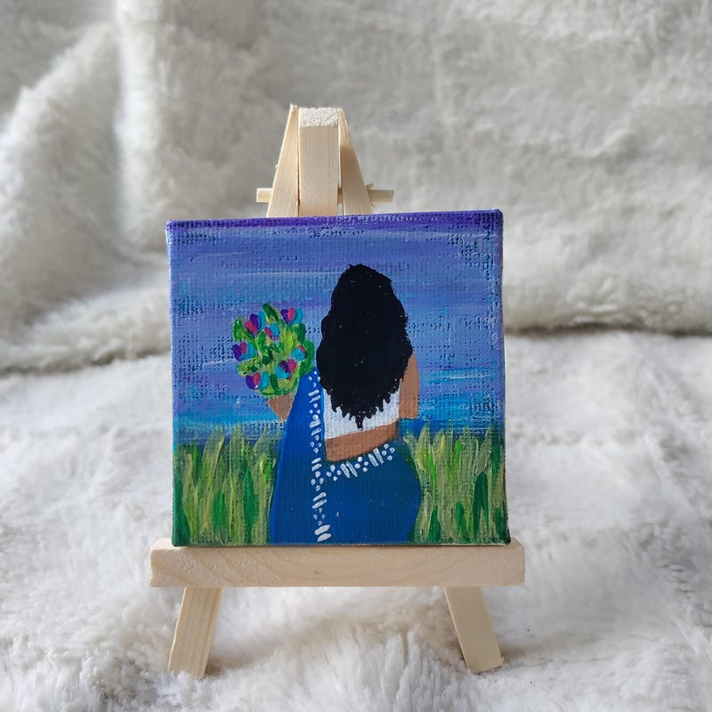 Mini Canvas Painting - Etsy