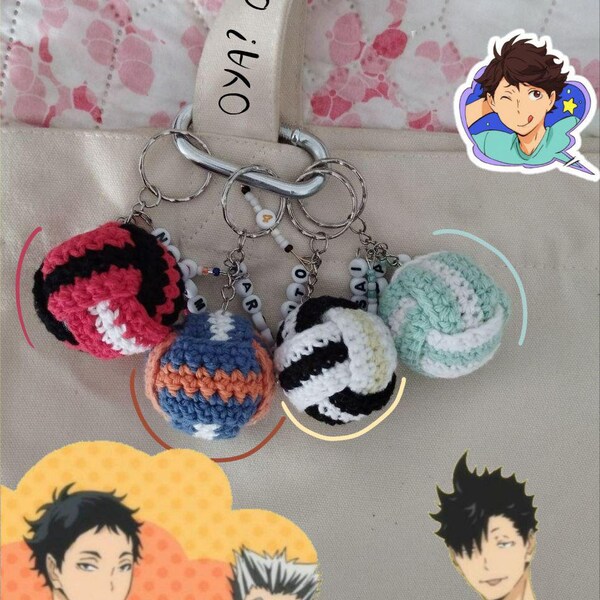 Haikyuu Keychain - Etsy