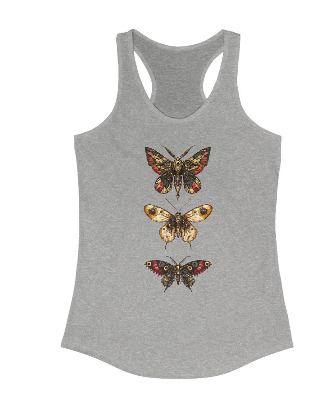 Steampunk Moths Beautiful Fantasy Goth Butterflies Women's Ideal ...