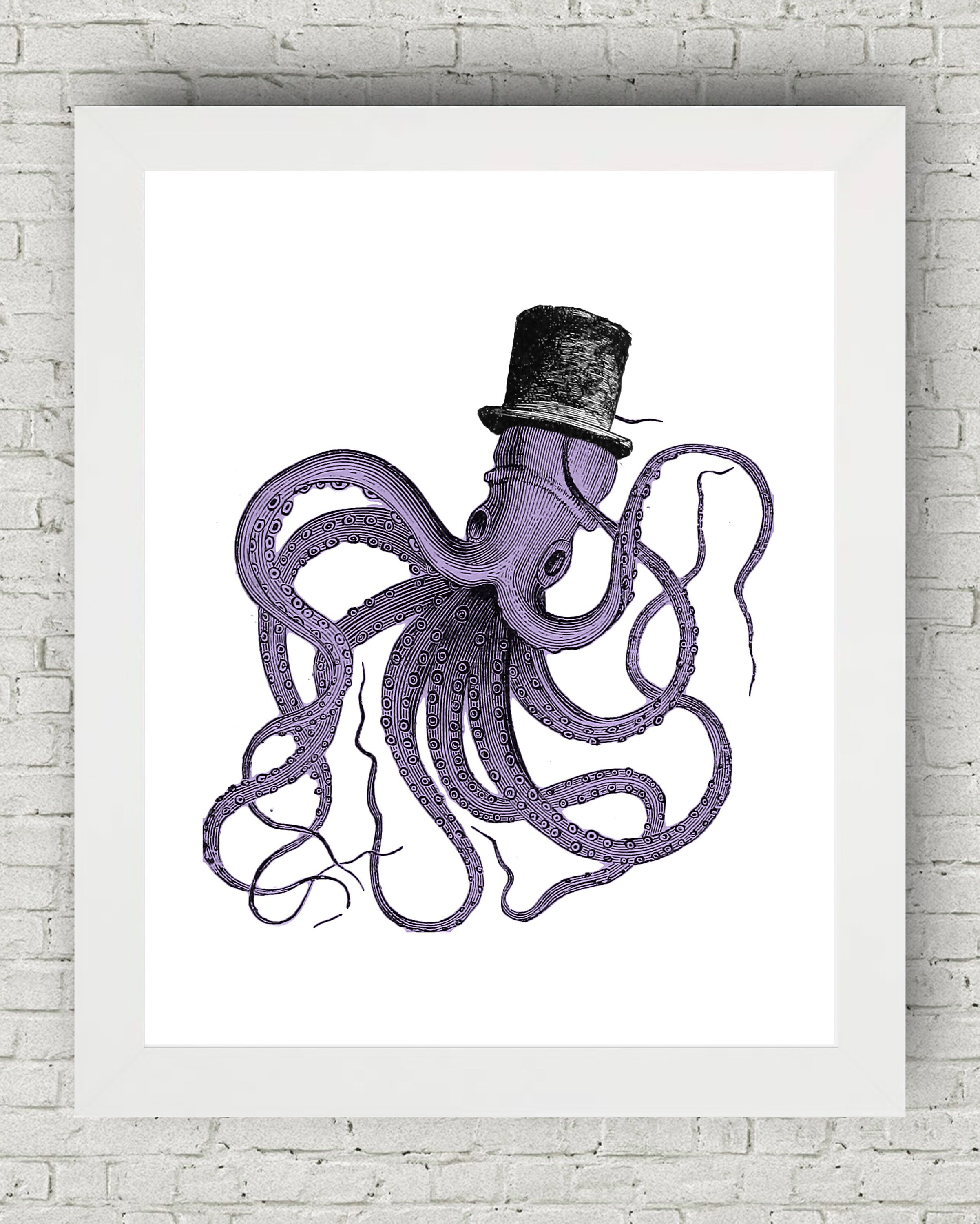 Cute Baby Octopus Top Hat