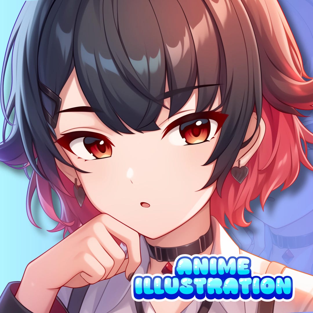Custom PFP, Anime Pfp, Pngtuber Pfp, Anime Character Commission, Vtuber ...