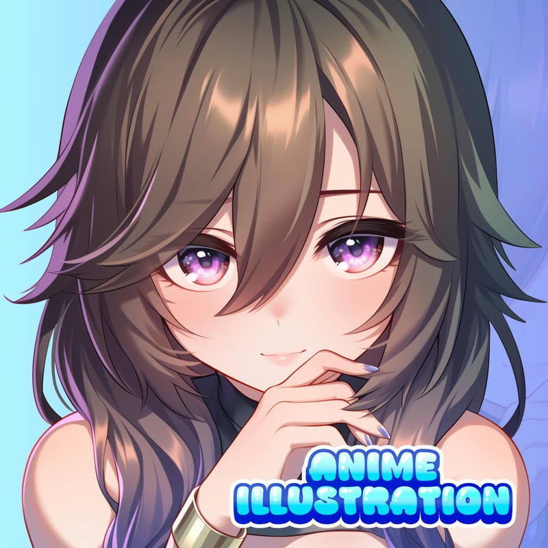 Vtuber Wallpaper Commission - Etsy
