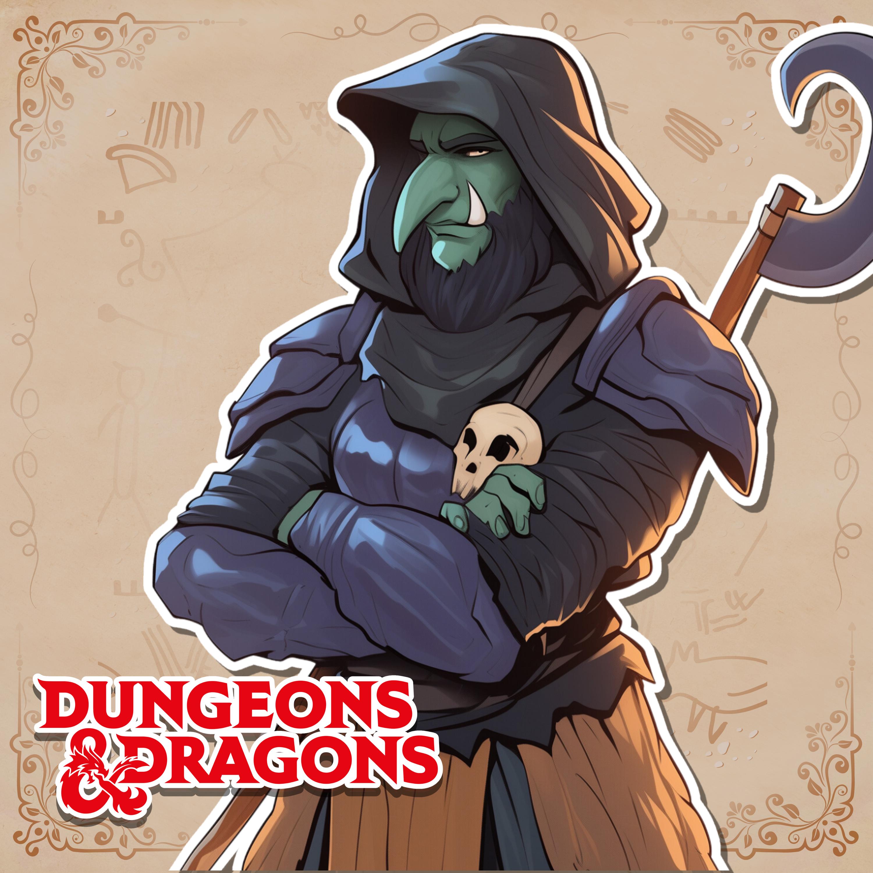 Custom Dungeon and Dragons Character Fantasy Character High Quality Dnd ...