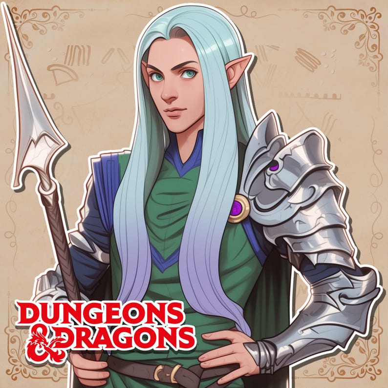 Custom Dungeon and Dragons Character Fantasy Character High Quality Dnd ...