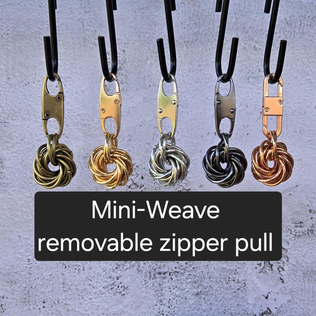 Mobius Ball Zipper Fidget Toy Keychain Anxiety Reducing Fidget Toy ...