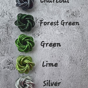 Custom Color Infinity Mobius Ball, Chainmail Fidget Toy, Lightweight ...