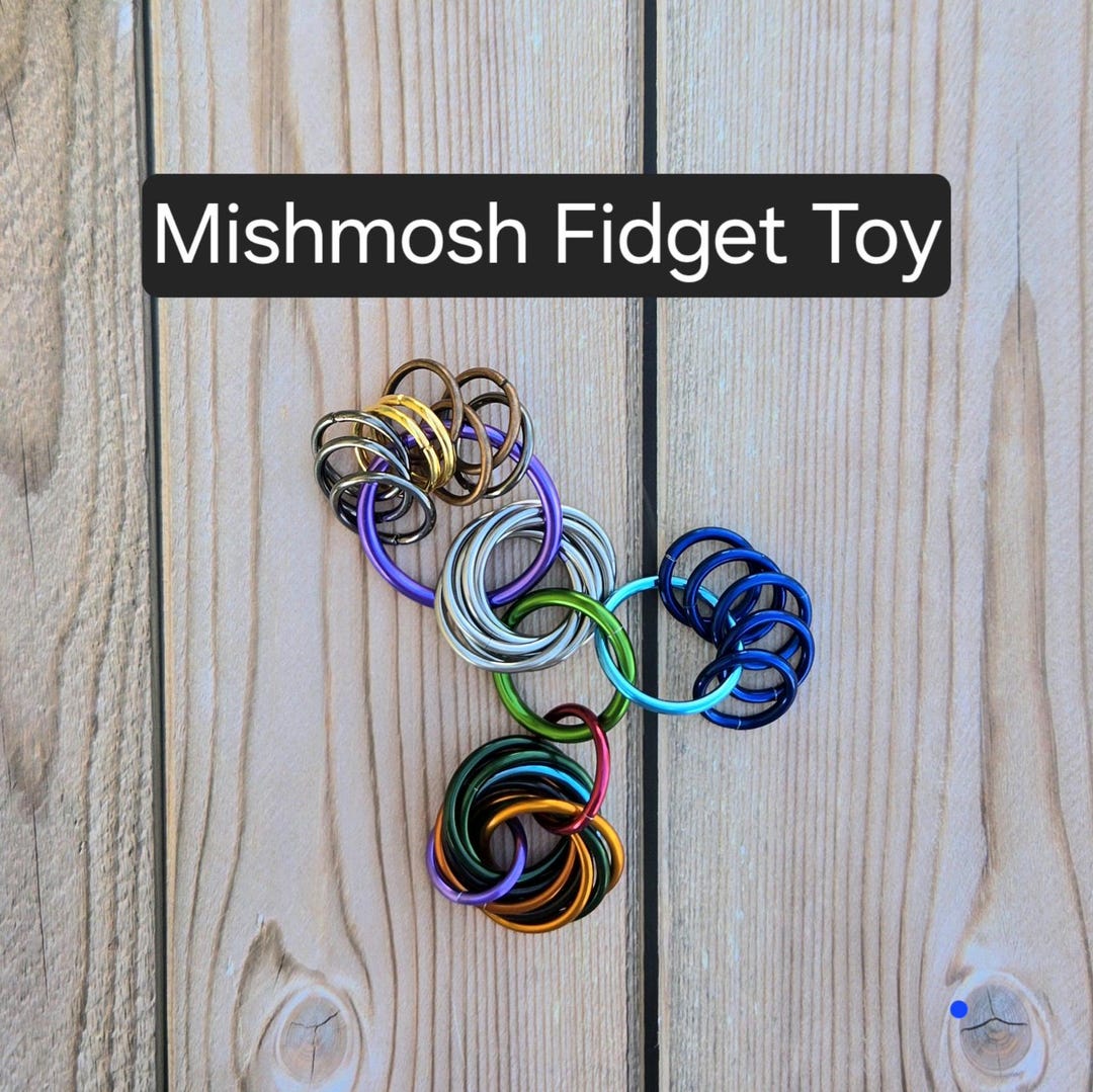 Fidget Toy, Chainmail Gift Idea, Anxiety Reducing Fidget Toy, Handmade ...