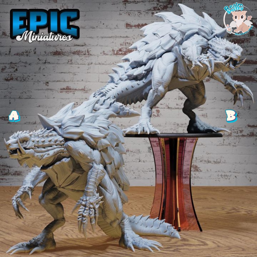 Turtle Zilla (huge) | Premium Dnd Miniatures | High Quality Resin ...