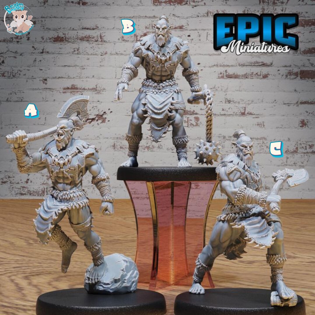 Orc Warrior (medium) | Premium Dnd Miniatures | High Quality Resin | D ...