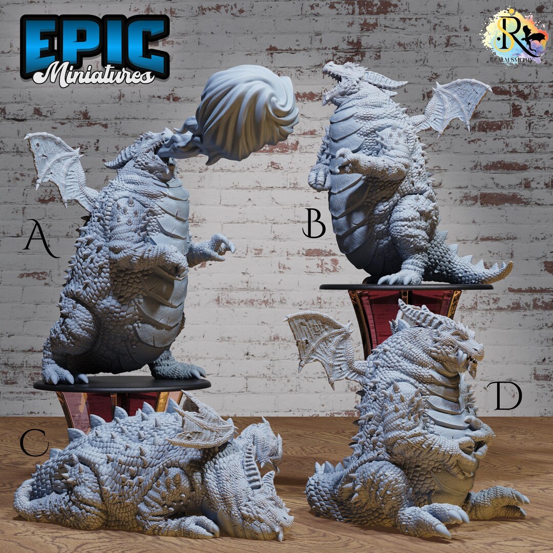 Fat Dragon (gargantuan) | Premium Dnd Miniatures | High Quality Resin ...