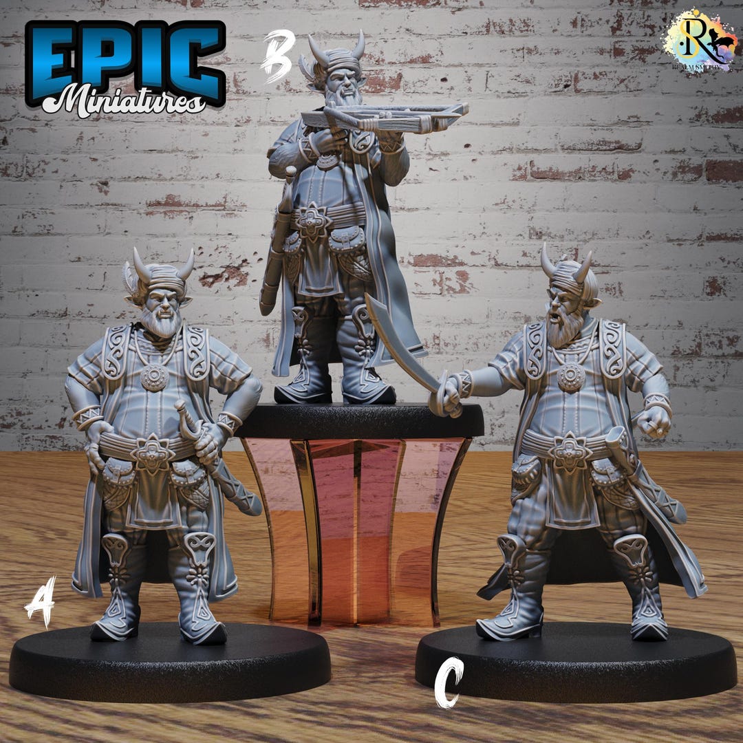 Tiefling Merchant medium Premium Dnd Minis High Quality Resin Miniature ...
